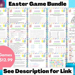 Easter Word Scramble Game | Easter Unscramble Game | Easter Games ...
