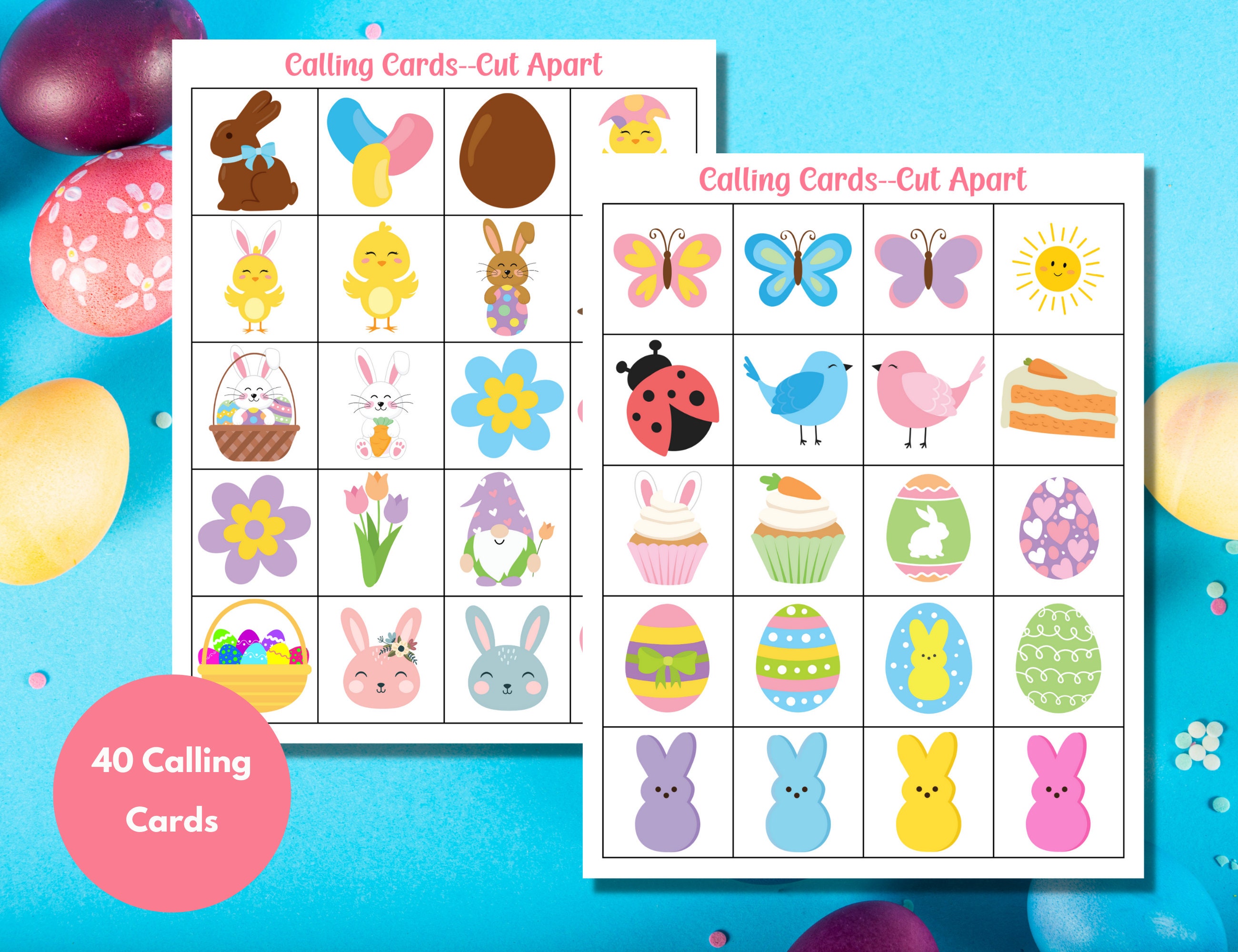 Easter Bingo | Easter Games | Easter Classroom Games | Party Games ...