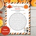 Thanksgiving Maze Race Kids Maze Game Thanksgiving Games - Etsy