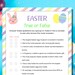 Easter True or False Game Easter This or That Easter Trivia Game Easter ...