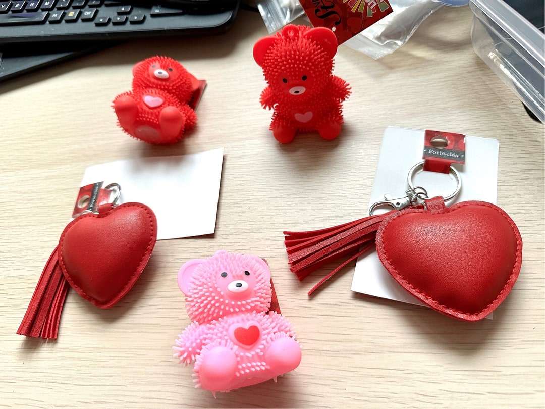 Red Teddy Bear Car Dangler,teddy Bear Car Dangler,cute Car Dangler,rear ...