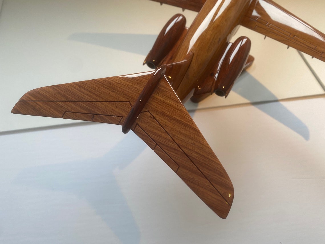 Mcdonnell Douglas DC-9. Mahogany Model - Etsy Canada