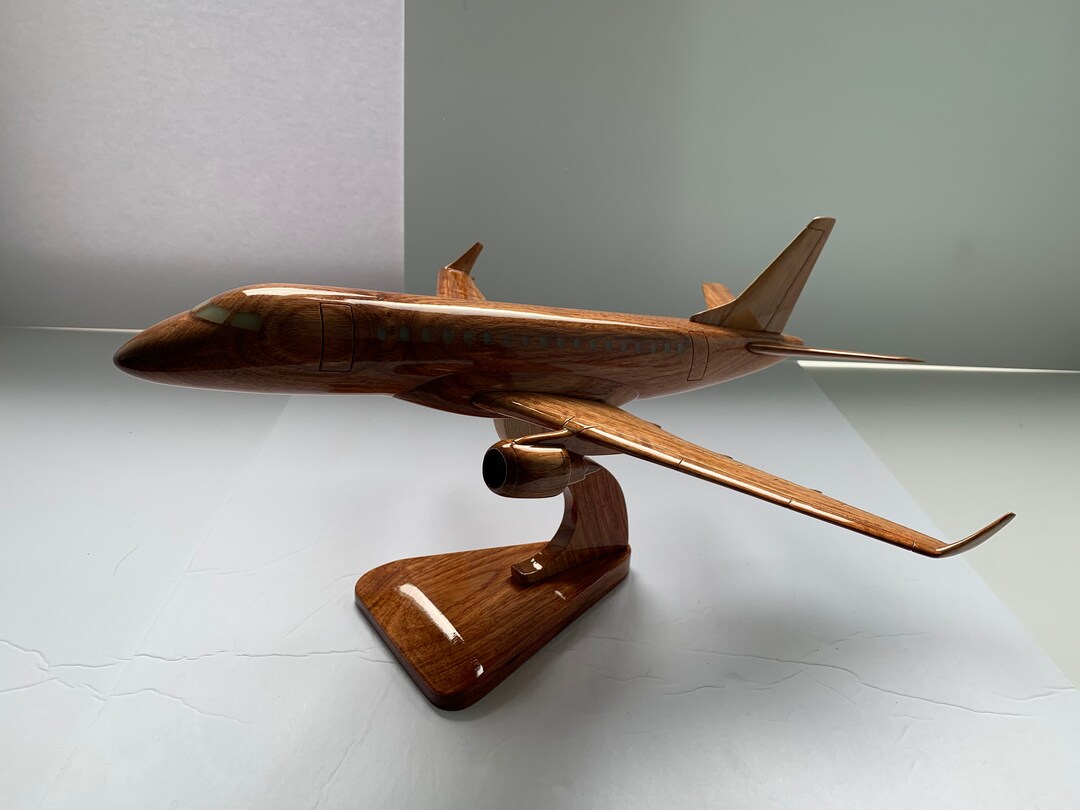 Embraer EMB-170 Pre-order Mahogany Model Handcrafted - Etsy
