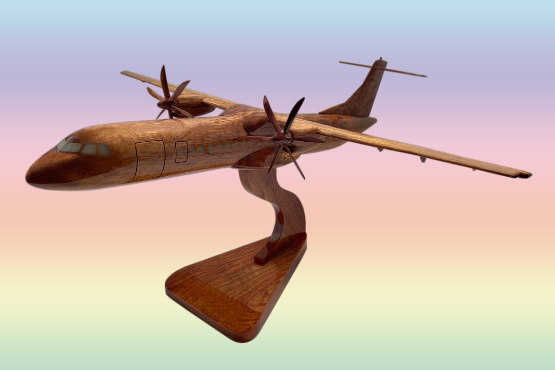 ATR-72 Mahogany Model - Etsy