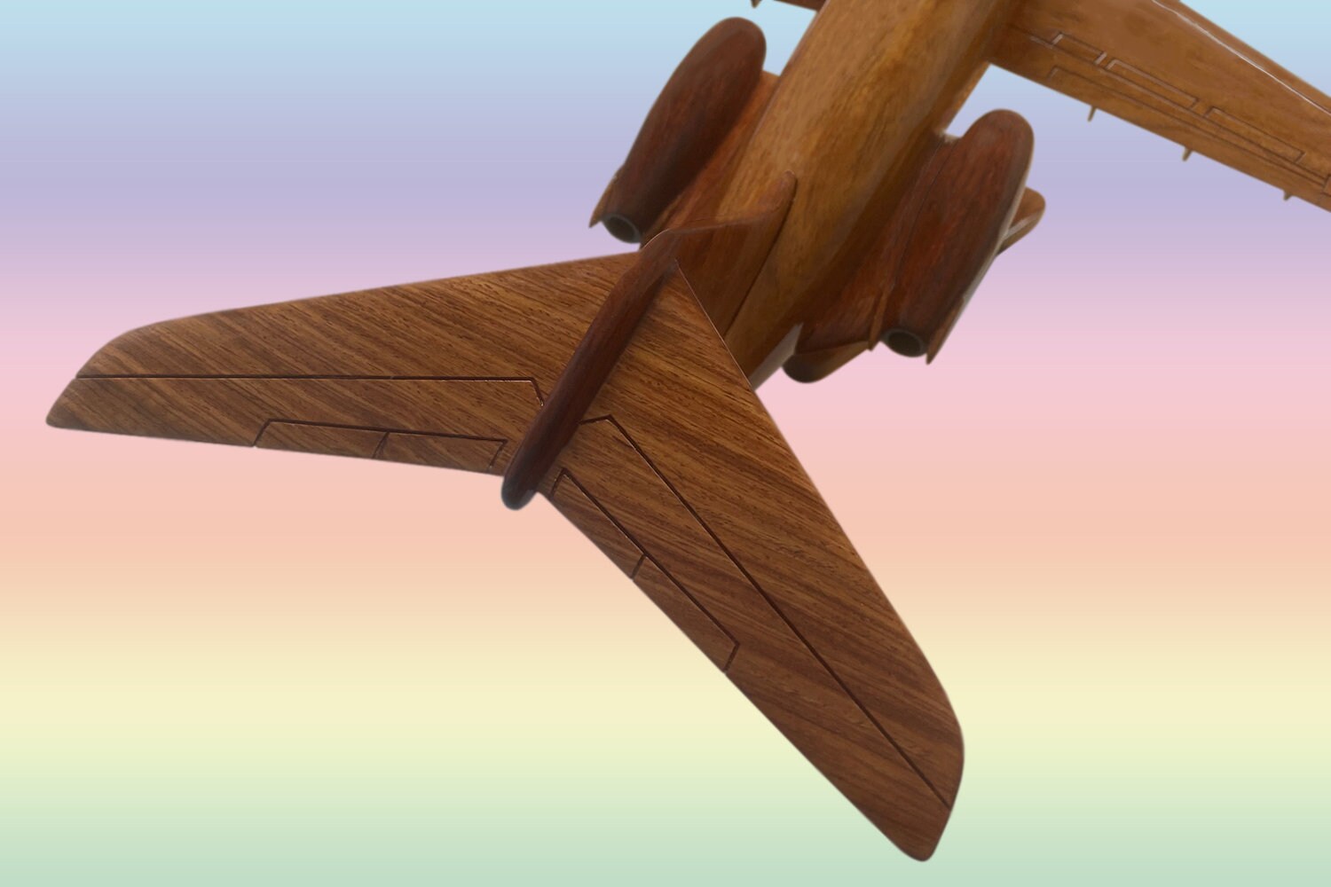 Mcdonnell Douglas DC-9. Mahogany Model - Etsy Canada