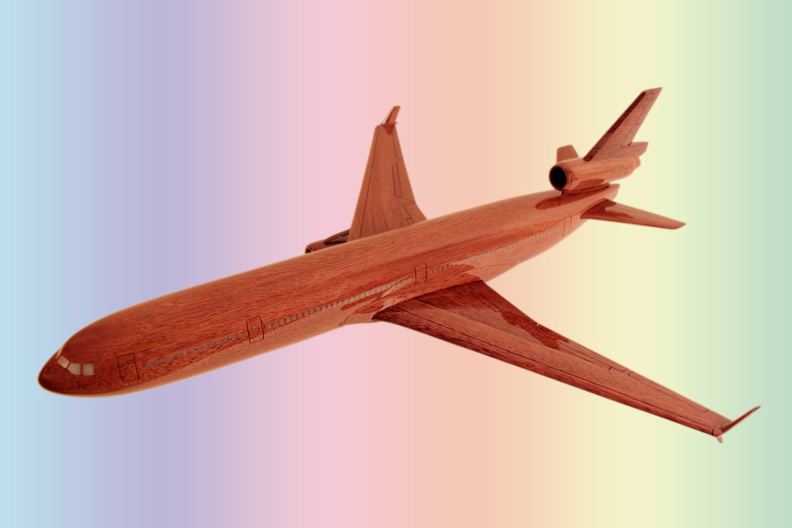 Mcdonnell Douglas MD-11 Model Handcrafted - Etsy