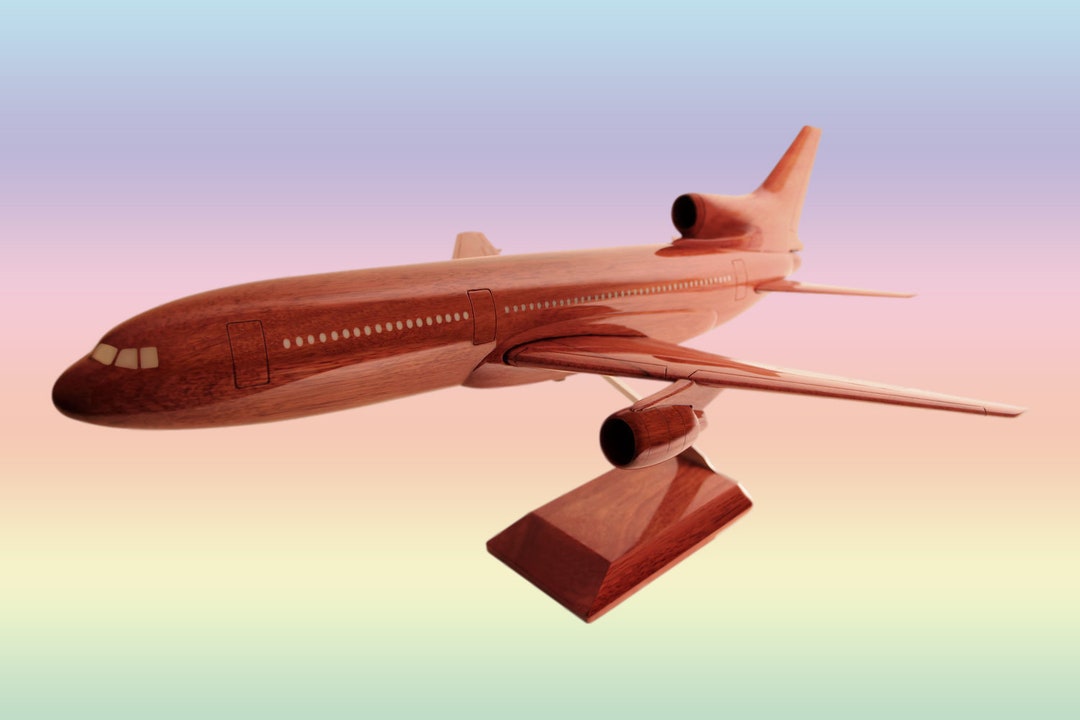 Lockheed L-1011-500 Mahogany Model Handcrafted - Etsy