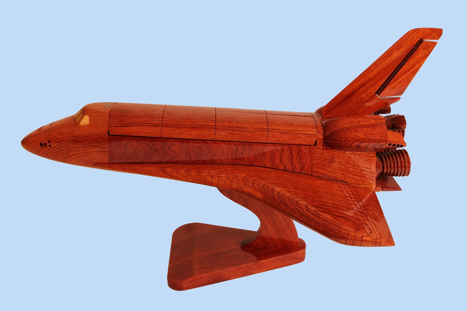 Space Shuttle. wooden Handcrafted model wood Gift | Etsy