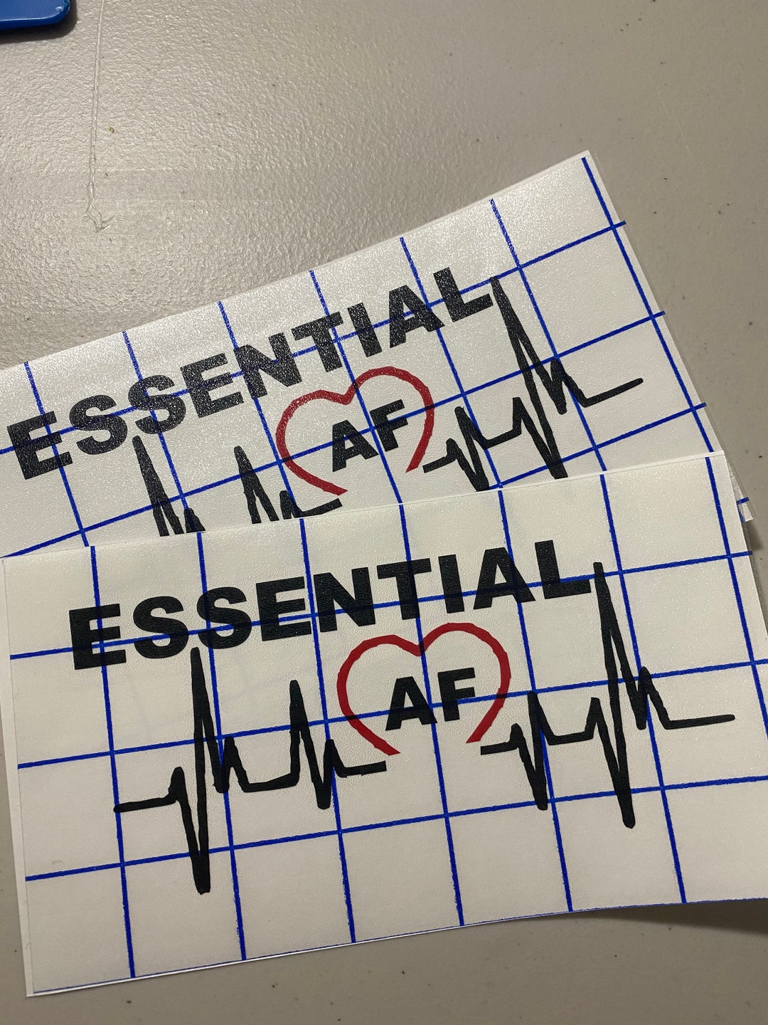 Essential AF Medical Field Decal - Etsy