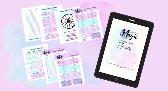 Find Your Magic: Mystic Self-love Printable Planner / Journal - Etsy