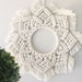 New Macrame Mandala Natural Color - Etsy