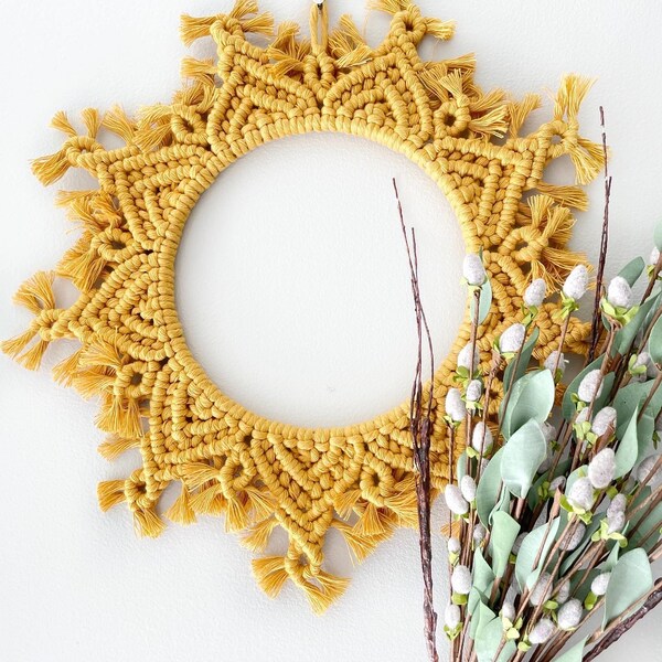 Mandala Macrame - Etsy