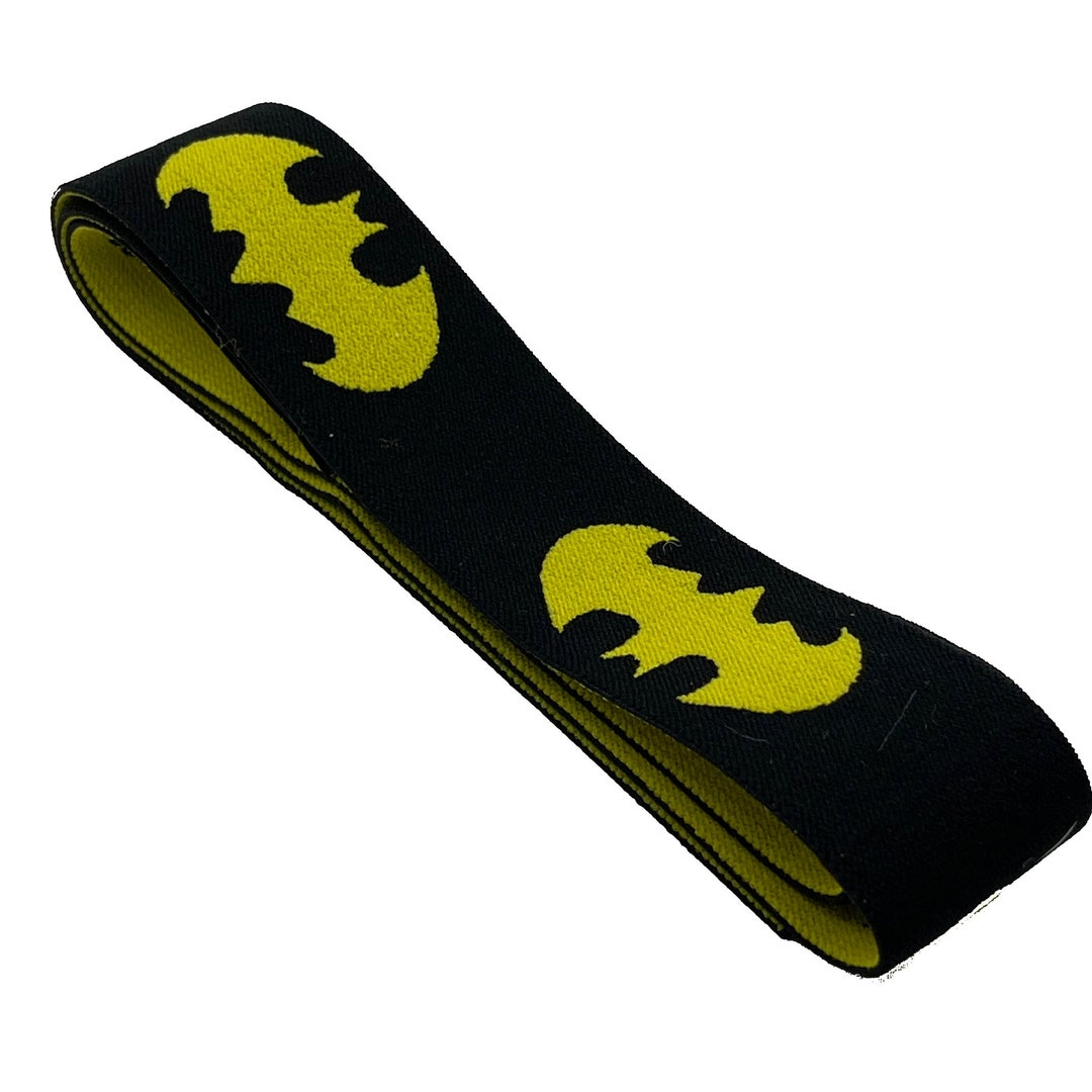 Skinnies 1 Black Yellow Batman Custom Elastic Stretch - Etsy