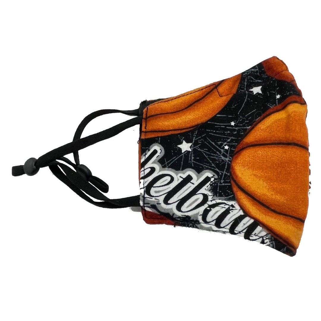 Basketball Mask 100 % Cotton W/ Lining - - Etsy