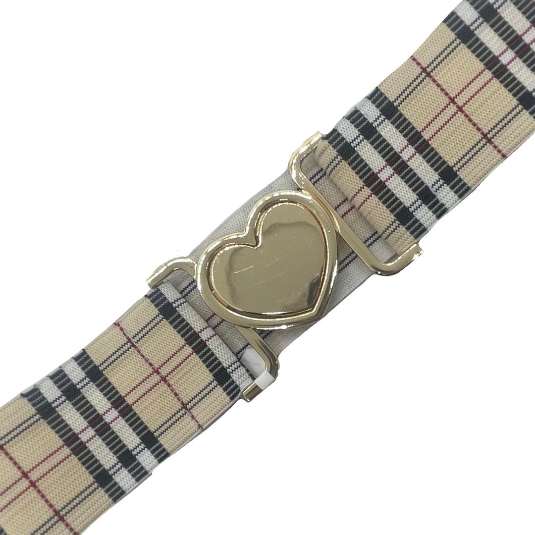 Cream/red//black Like Baker Plaid 1.5” - Custom Equestrian Elastic ...