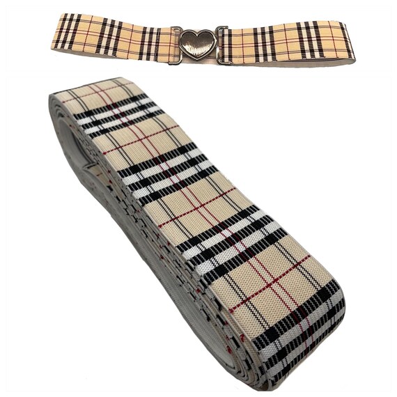 Cream/red//black Like Baker Plaid 1.5 Custom Equestrian - Etsy