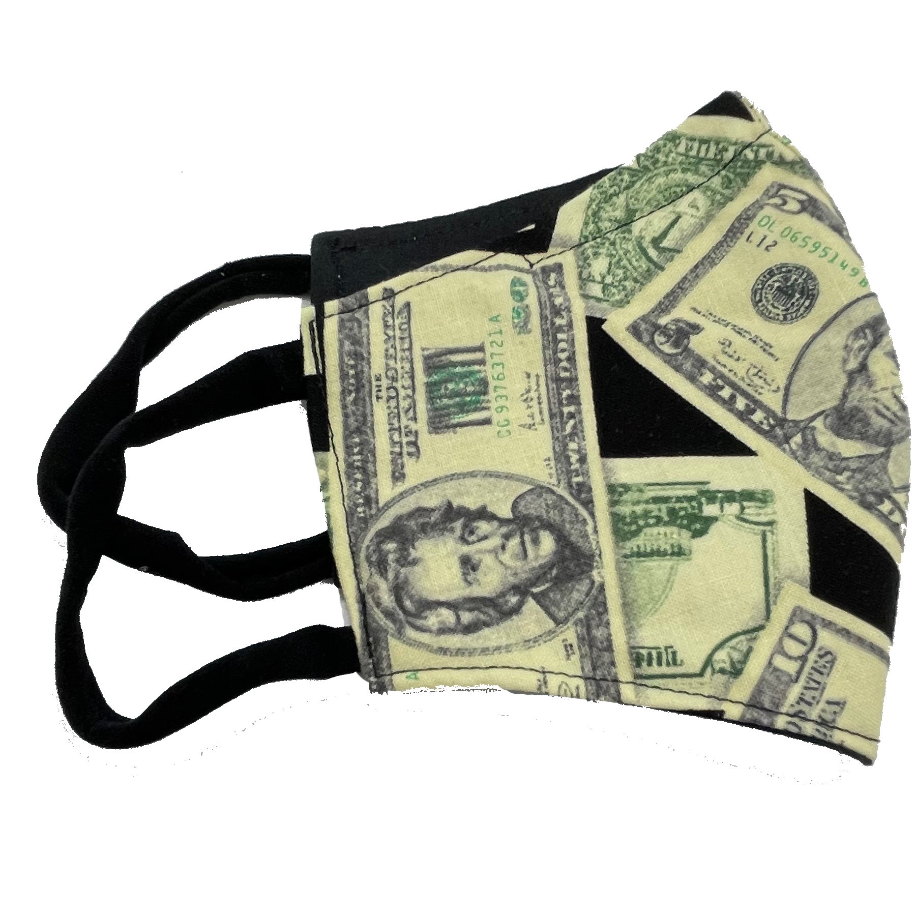 Mask Dollars Cash Money Rich Show Me the Money 100%cotton W/ - Etsy