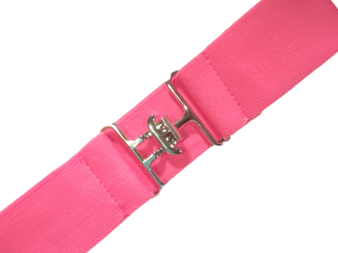 1.5" Pink(y) Blinders - Bright Pink Smooth - Custom Elastic Equestrian ...