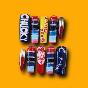 Chucky Press-on Nail Set - Etsy