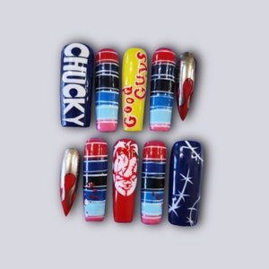 Chucky Press-on Nail Set - Etsy