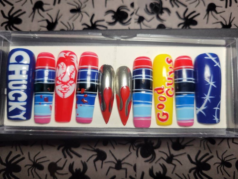 Chucky Press-on Nail Set - Etsy