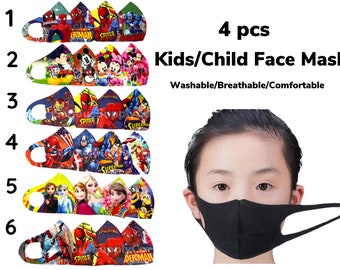 Kids face mask | Etsy
