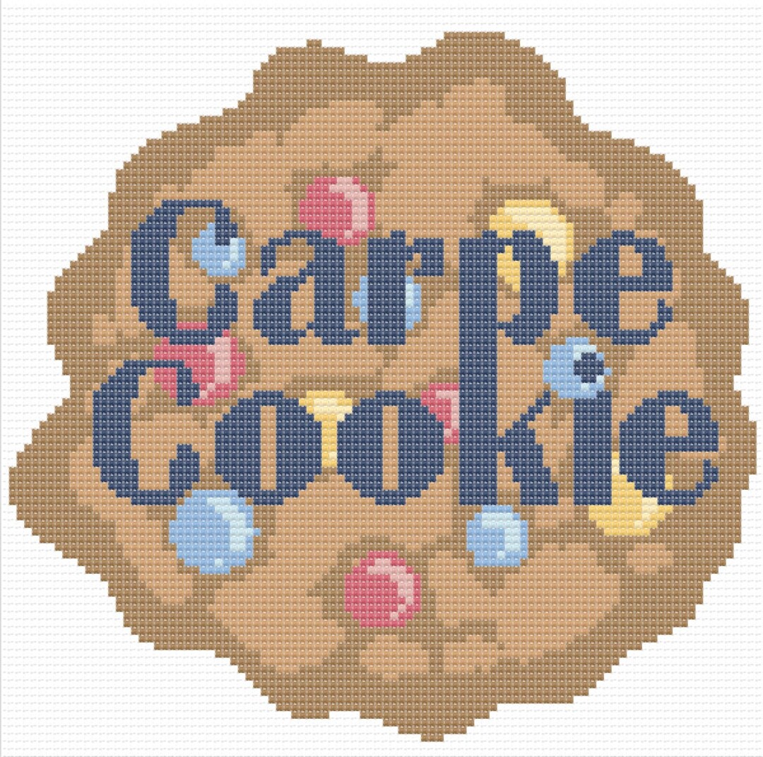 Carpe Cookie Cross Stitch (PATTERN ONLY) - Etsy