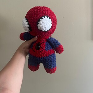 Red and Blue Spider Plushie - Etsy