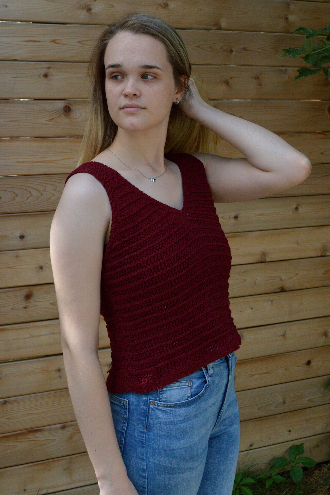 Raspberry Cami Crochet Pattern - Etsy
