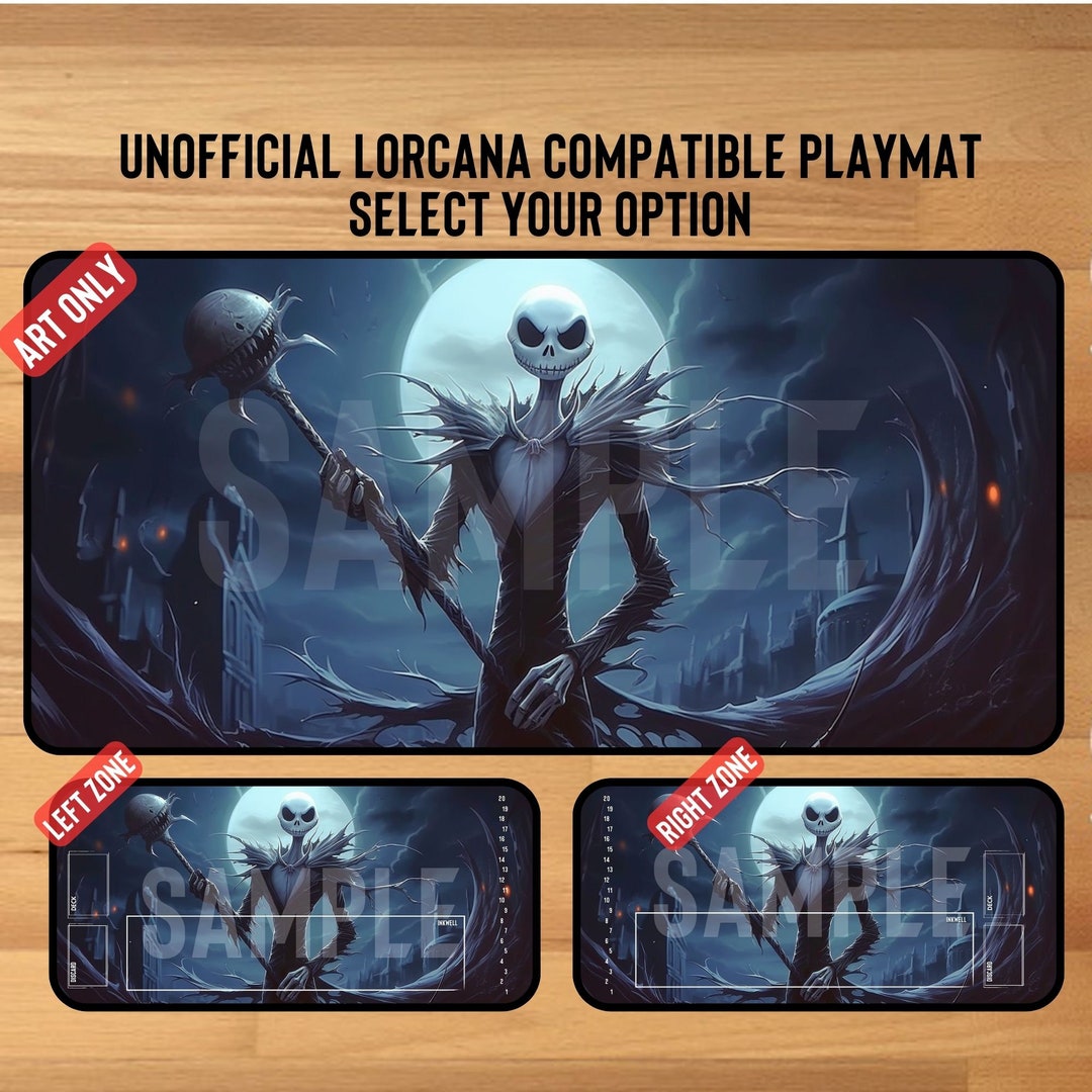 24x14 Now Available! Limited Run "reaper Jack" Unofficial Lorcana ...