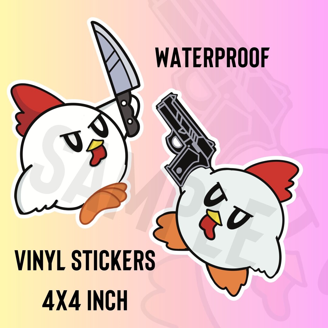 PALWORLD Inspired Unofficial Vinyl Stickers 4x4 Inch Waterproof Buy 2 ...