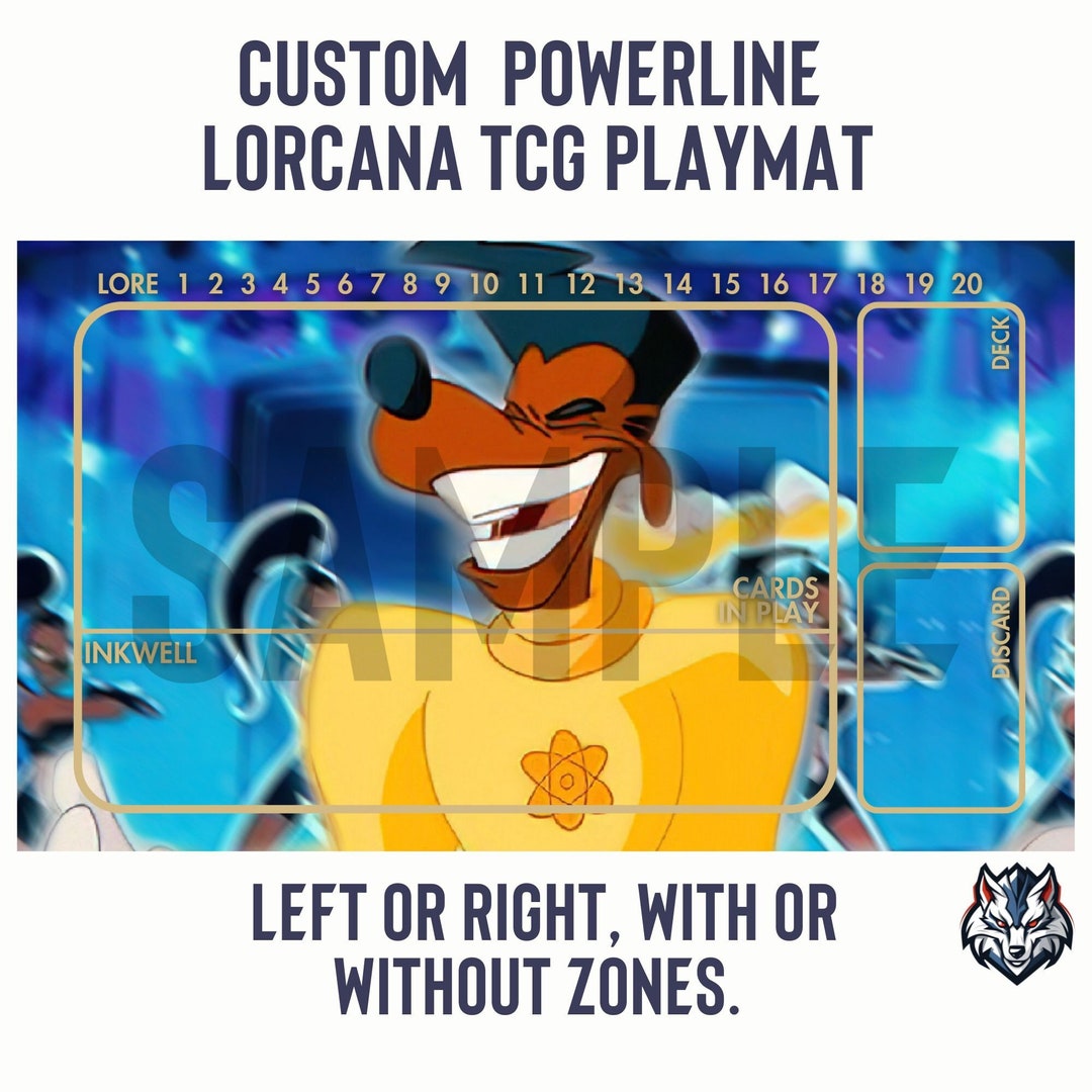 Unofficial Lorcana Compatible Tcg Playmat Powerline READ FULL ...