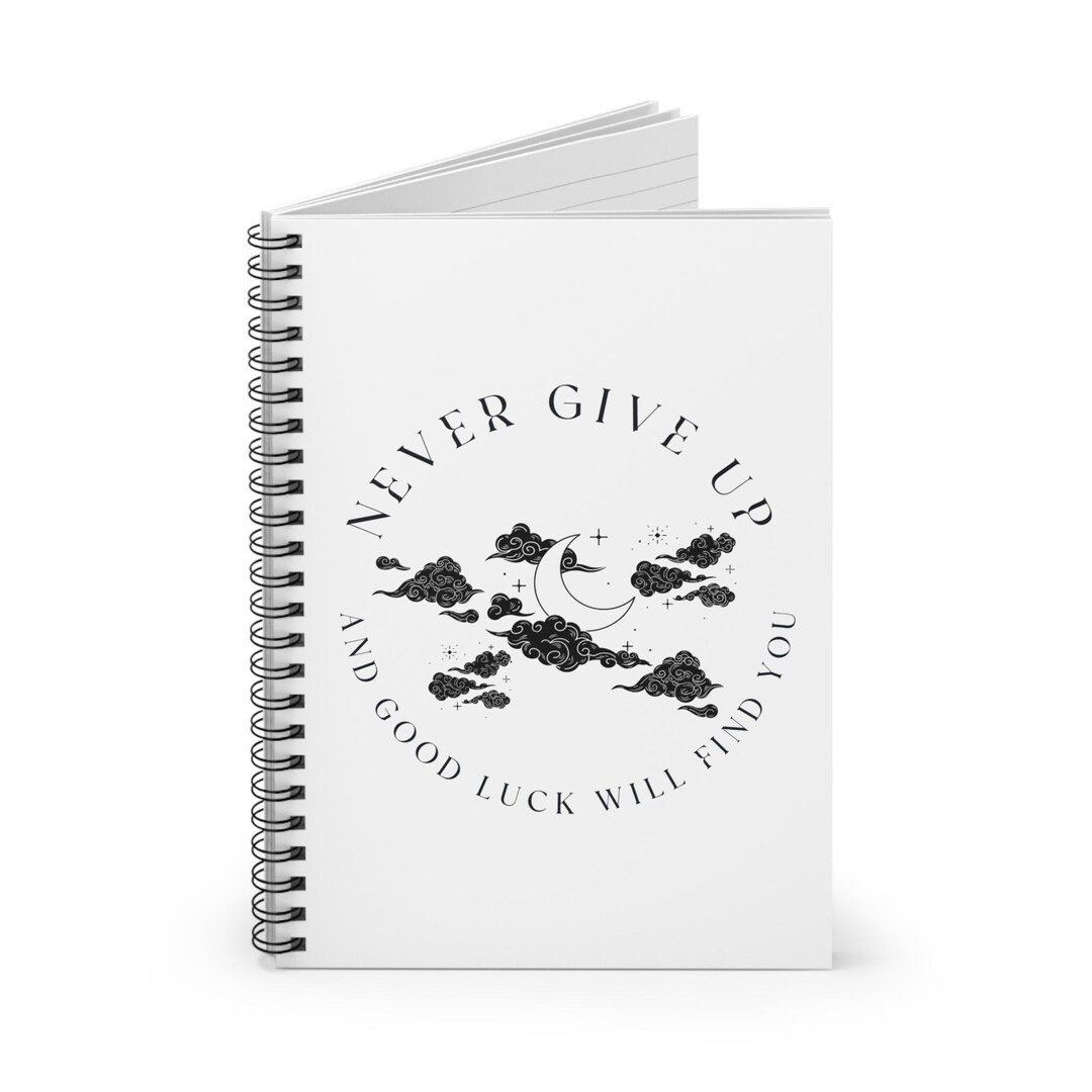 Never Ending Story Fan Art Inspired Spiral Notebook Journal Ruled Line ...