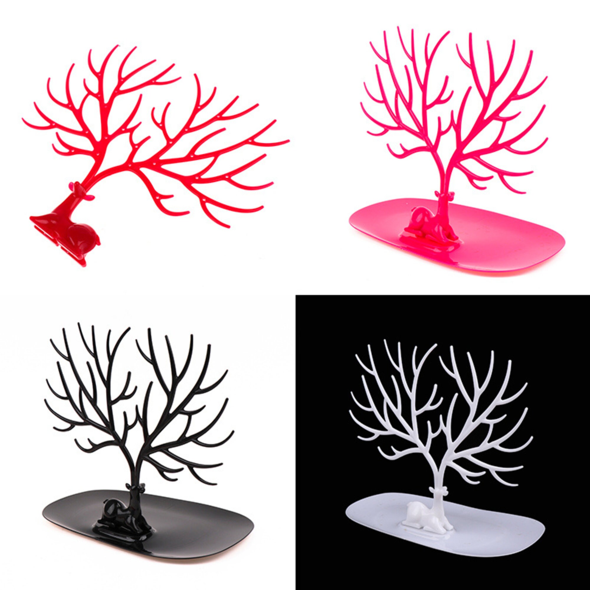 Tree Jewelry Display Stand, Rings and Necklace Display Holder, Gifts ...