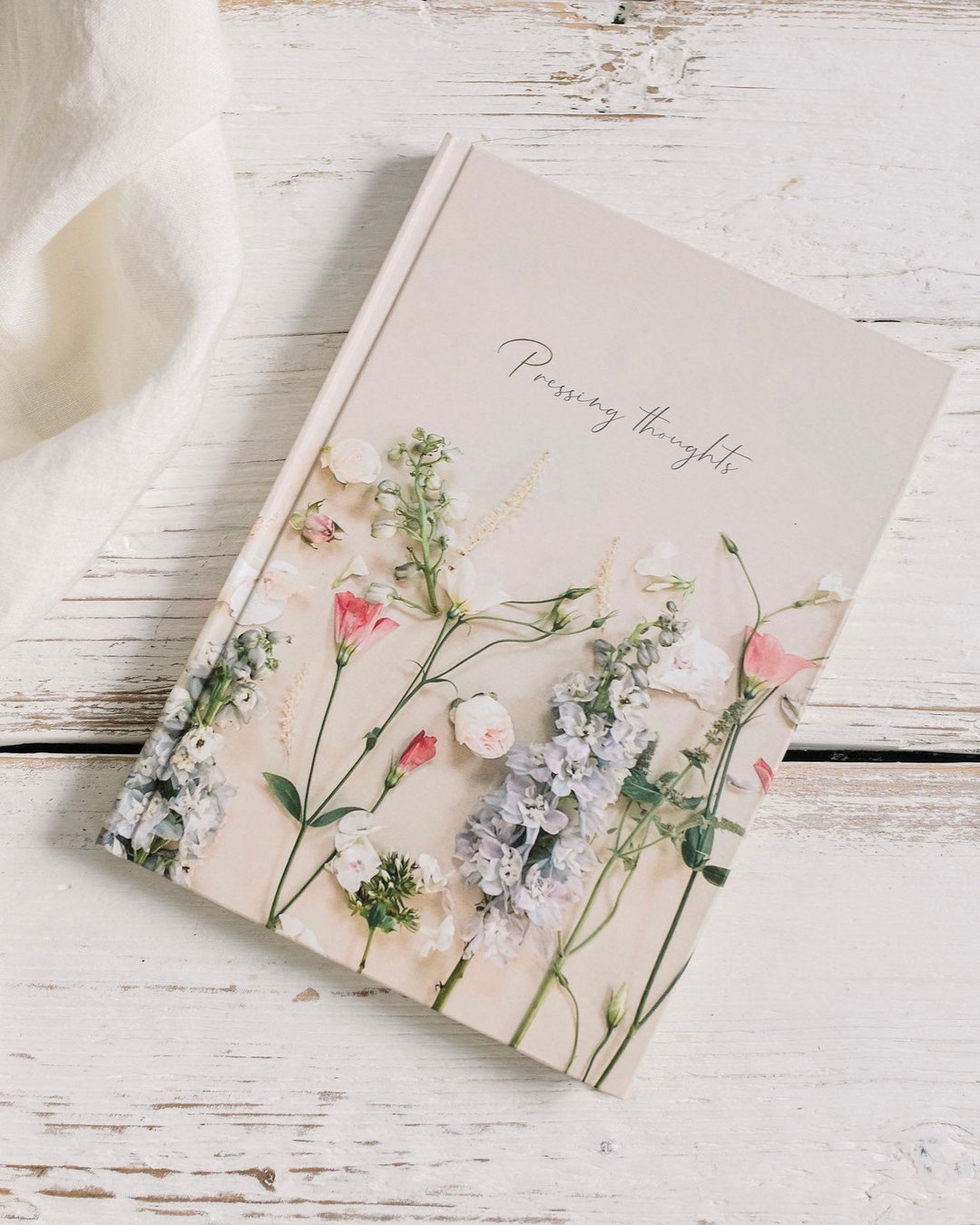 Floral Notebook Journal Daily Planner Diary - Etsy