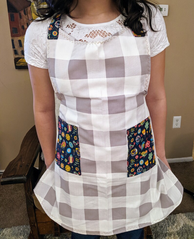 Apron Dia De Los Muertos, Mexican Apron, Black Apron, Ready to Ship - Etsy