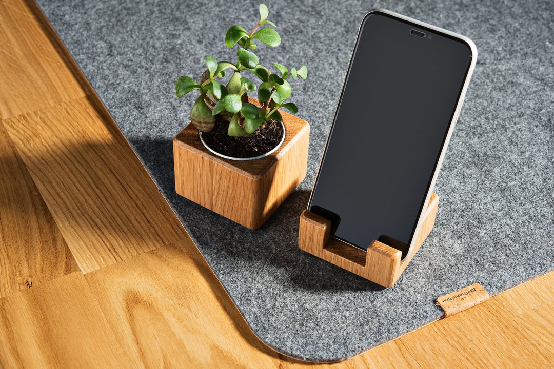 Wood Office Desk Organizer Set Wooden Catch All Trays Home - Etsy