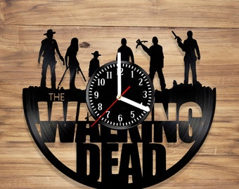 Walking Dead Clock | Etsy