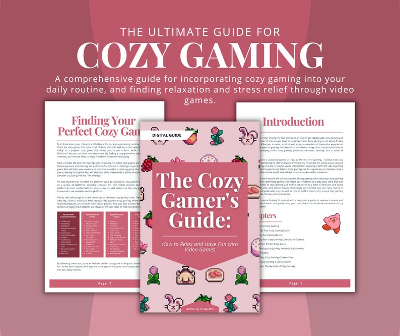 The Cozy Gamer's Guide: How to Relax and Have Fun With Video Games ...