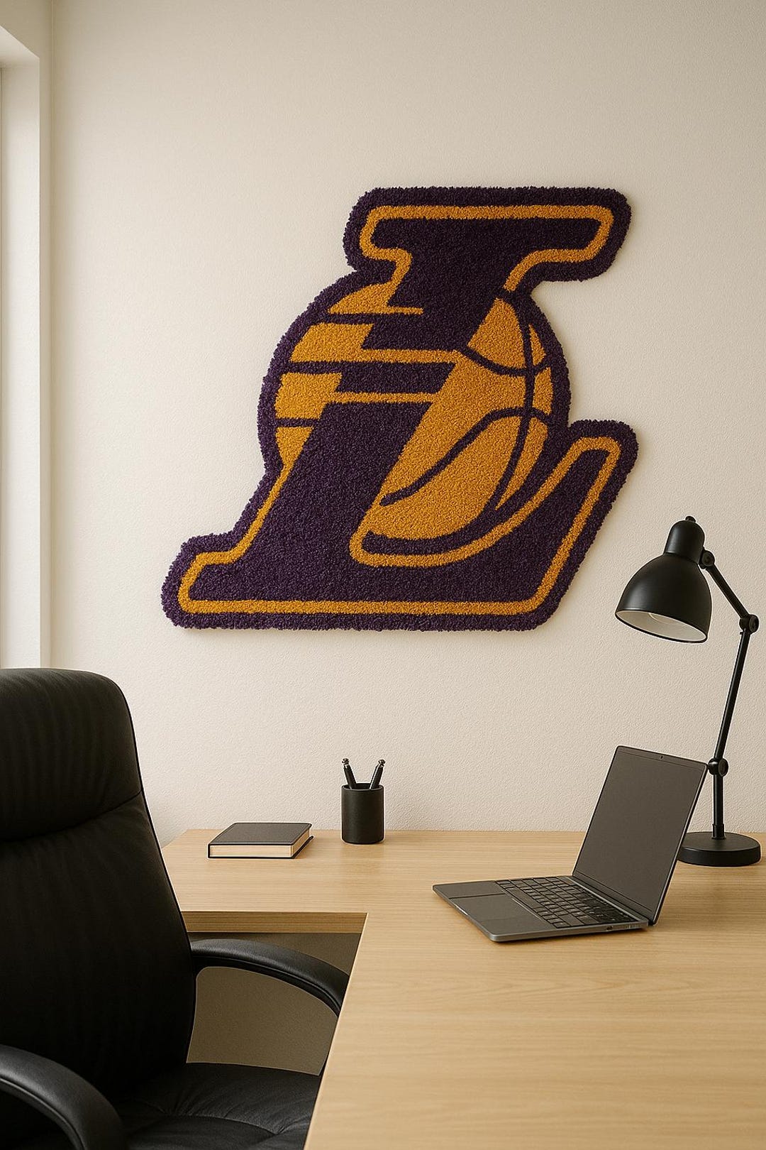 Los Angeles Lakers NBA Tuft Art - Etsy