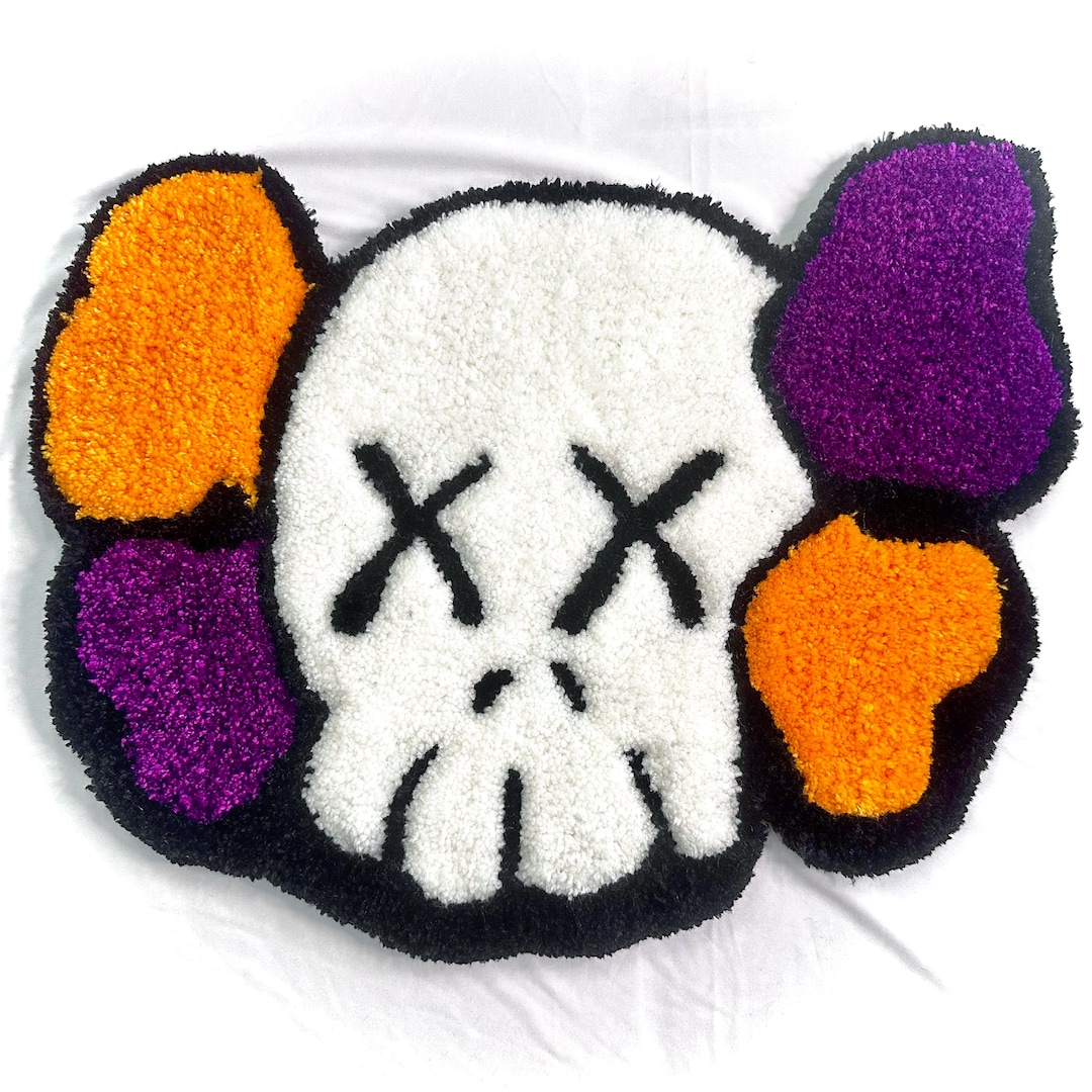 Kaws Hand Tufted Rug - Etsy