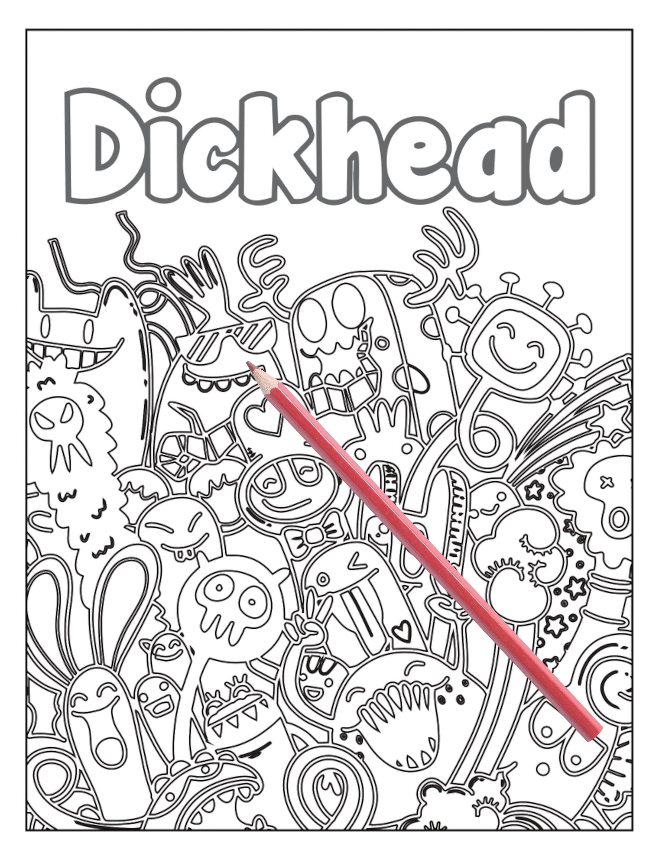 Swear Word Coloring Pages, Sweary Coloring Book, 30 Cuss Word Coloring ...