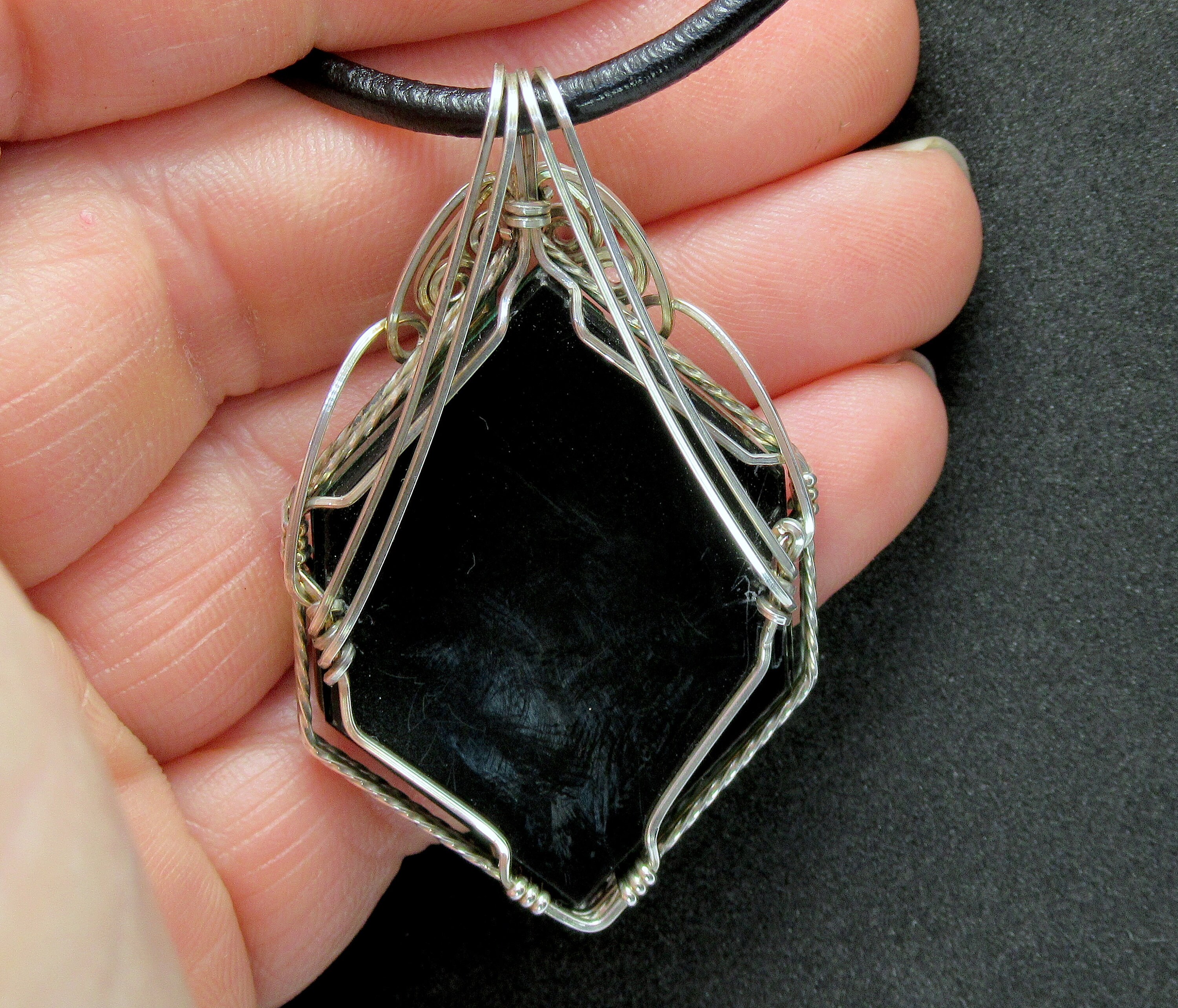 Handmade Gem Cameo Intarsia Pendant .925 Solid Silver - Etsy UK