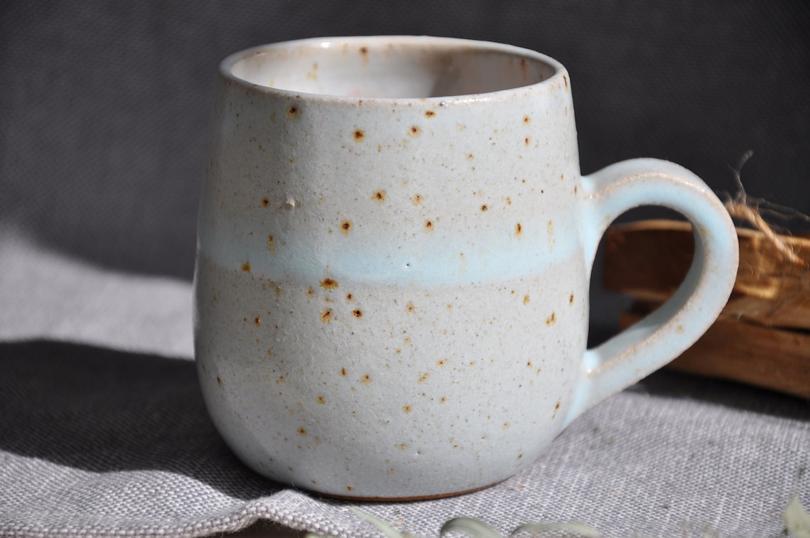 Tasse en céramique faite à la main tasse de poterie Eco | Etsy