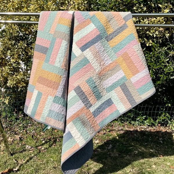 Earth Tone Quilt - Etsy