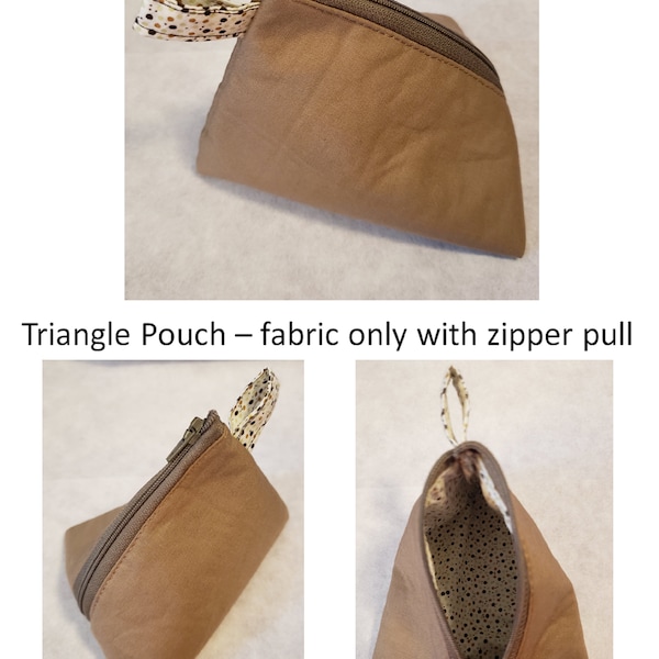 Triangle Pouch - Etsy