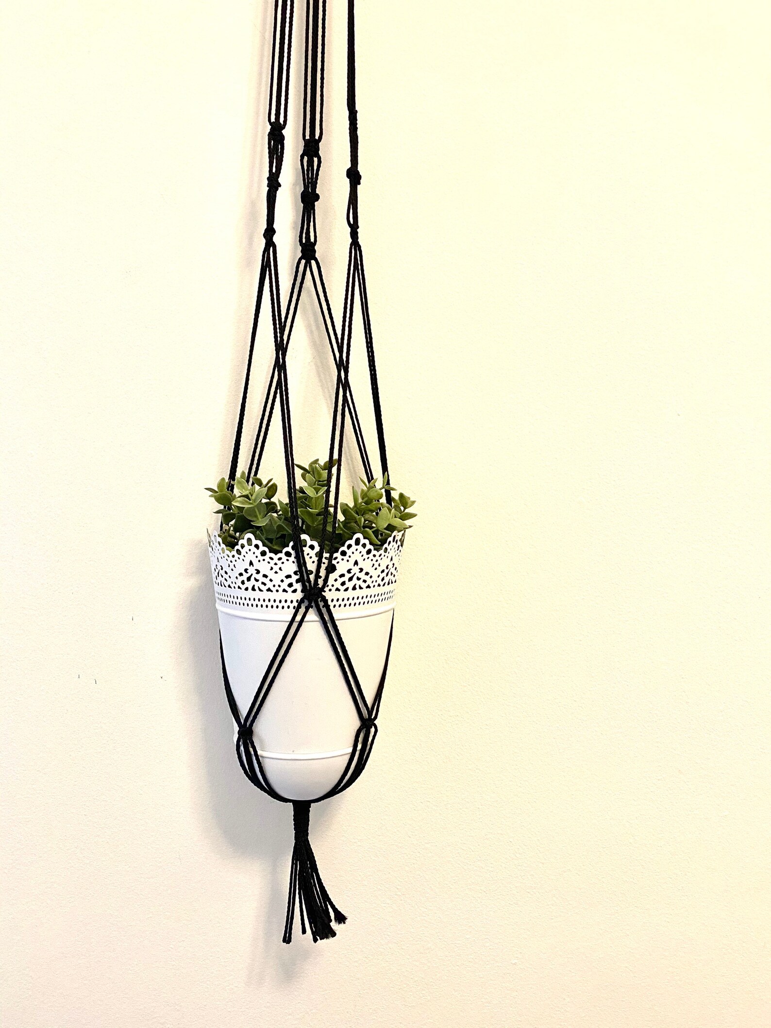 Handmade Simple Plant Hanger Wall Hanging Plants Macrame Etsy handmade-simple-plant-hanger-wall-hanging-plants-macrame-etsy