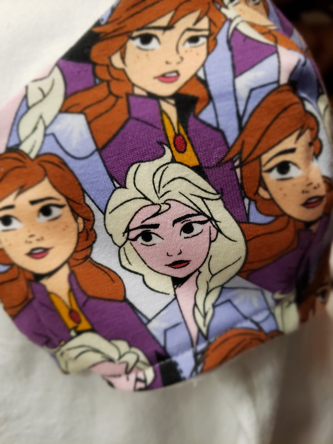 Frozen Anna and Elsa Washable Child Mask - Etsy