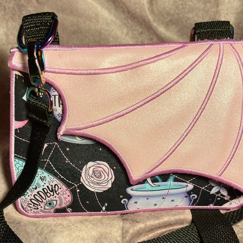 Vampire Fangs Crossbody Bag. Clutch Purse - Etsy