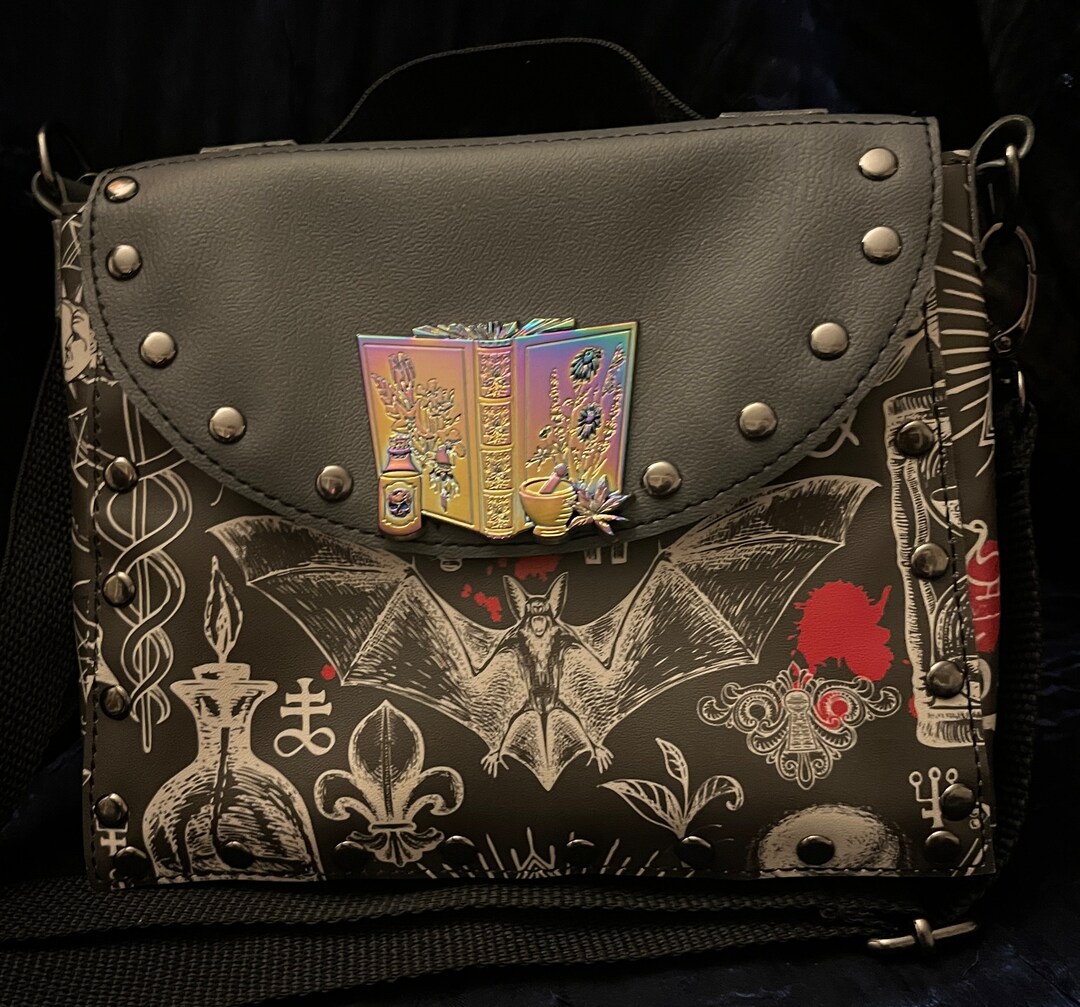 Gothic Magic and Alchemy Mini Messenger Bag Crossbody - Etsy